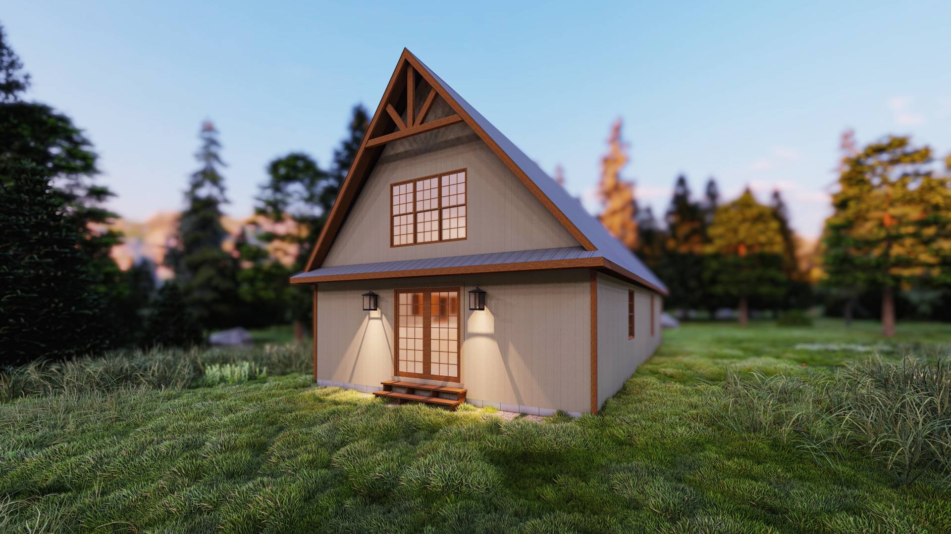 A-Frame Modern Cabin | JDM Homes » JDM Homes